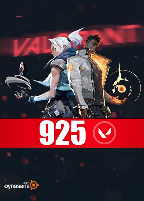 925 Valorant Points (VP) Satın Al | Oynasana