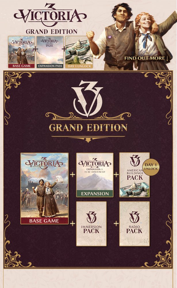 Victoria 3 - Grand Edition Satın Al | %100 Orijinal (İndirimli Fiyat ...